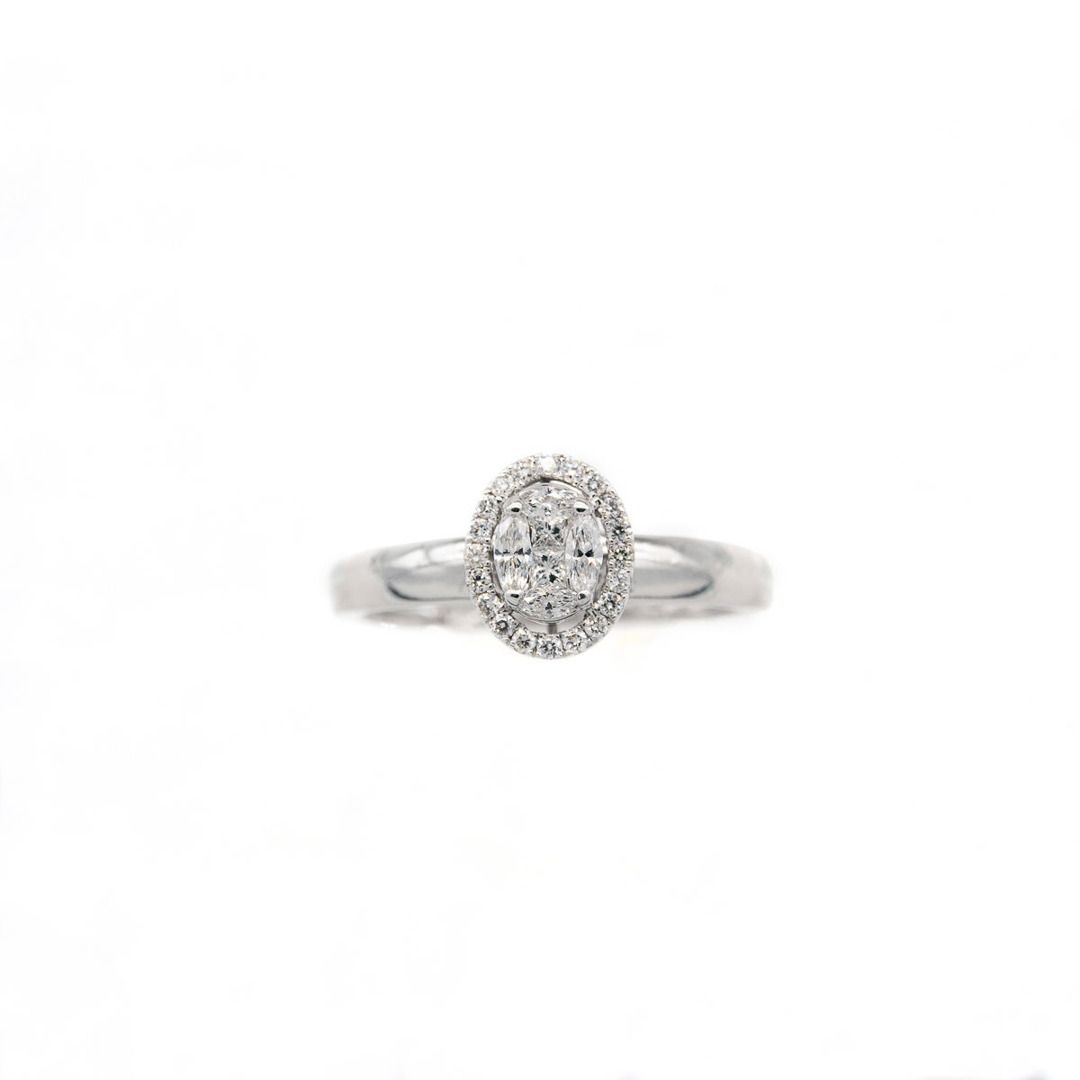 Ana Maria Perú | Anillo ANA MARIA Roseta en Oro blanco 18K con ...