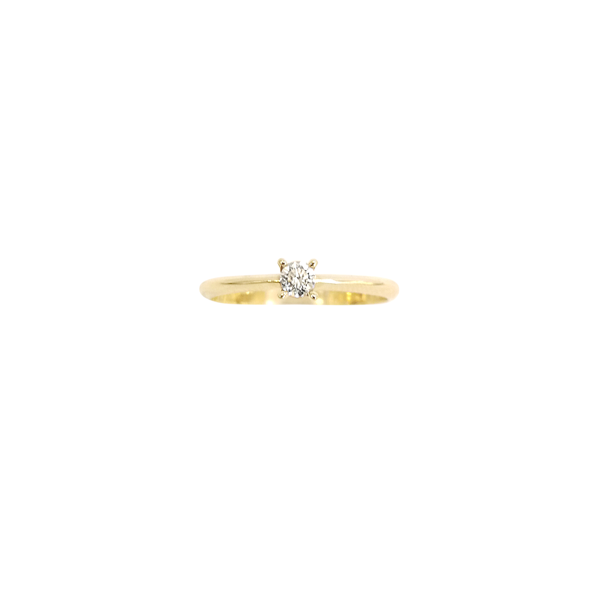 Ana Maria Perú | Anillo ANA MARIA en Oro Amarillo 18K con Diamante